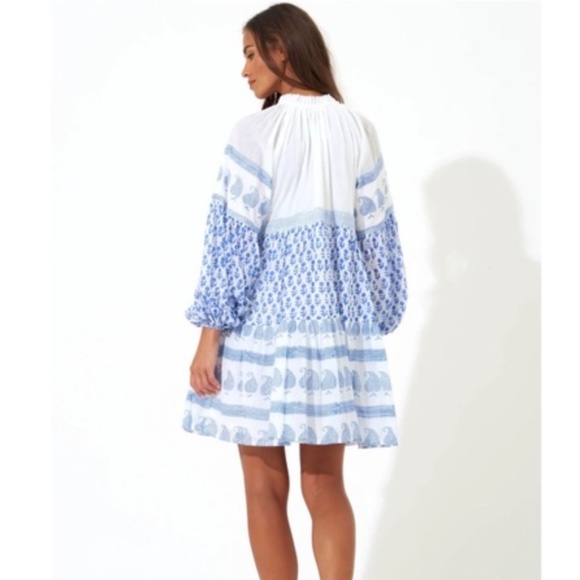 Oliphant | Dresses | Nwt Oliphant Flora Balloon Sleeve Mini Dress Size ...